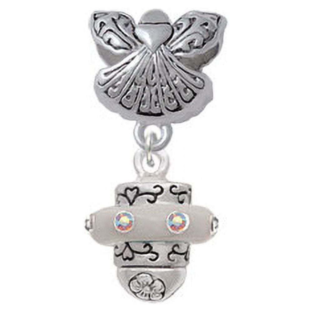 Crystal Spinner - Guardian Angel Charm Bead - Walmart.com