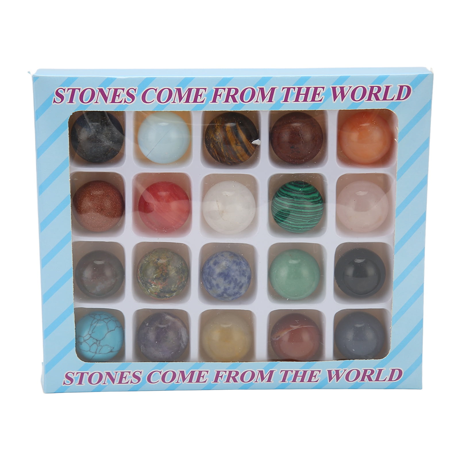 Crystal Stone Set Eliminate Negative Energy Healing Crystals for ...