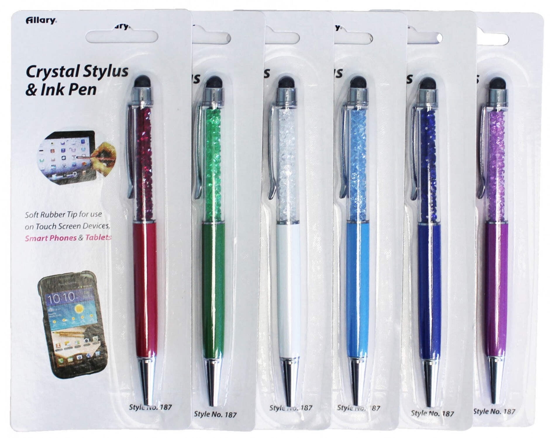 Crystal Stylus and Ink Pen - Walmart.com