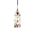 Crystal Suncatcher, Gold Plated Handmade Pendant, Exquisite Wind Chime ...