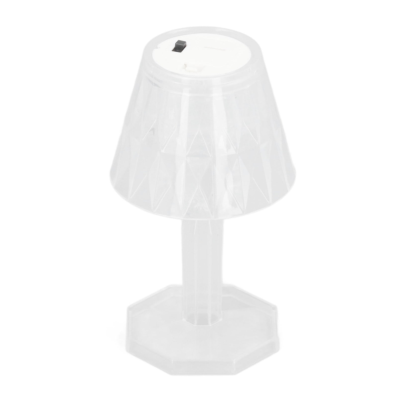 Crystal Table Lamp Bedside Bed Night Light Plastic Pretty Effects for ...