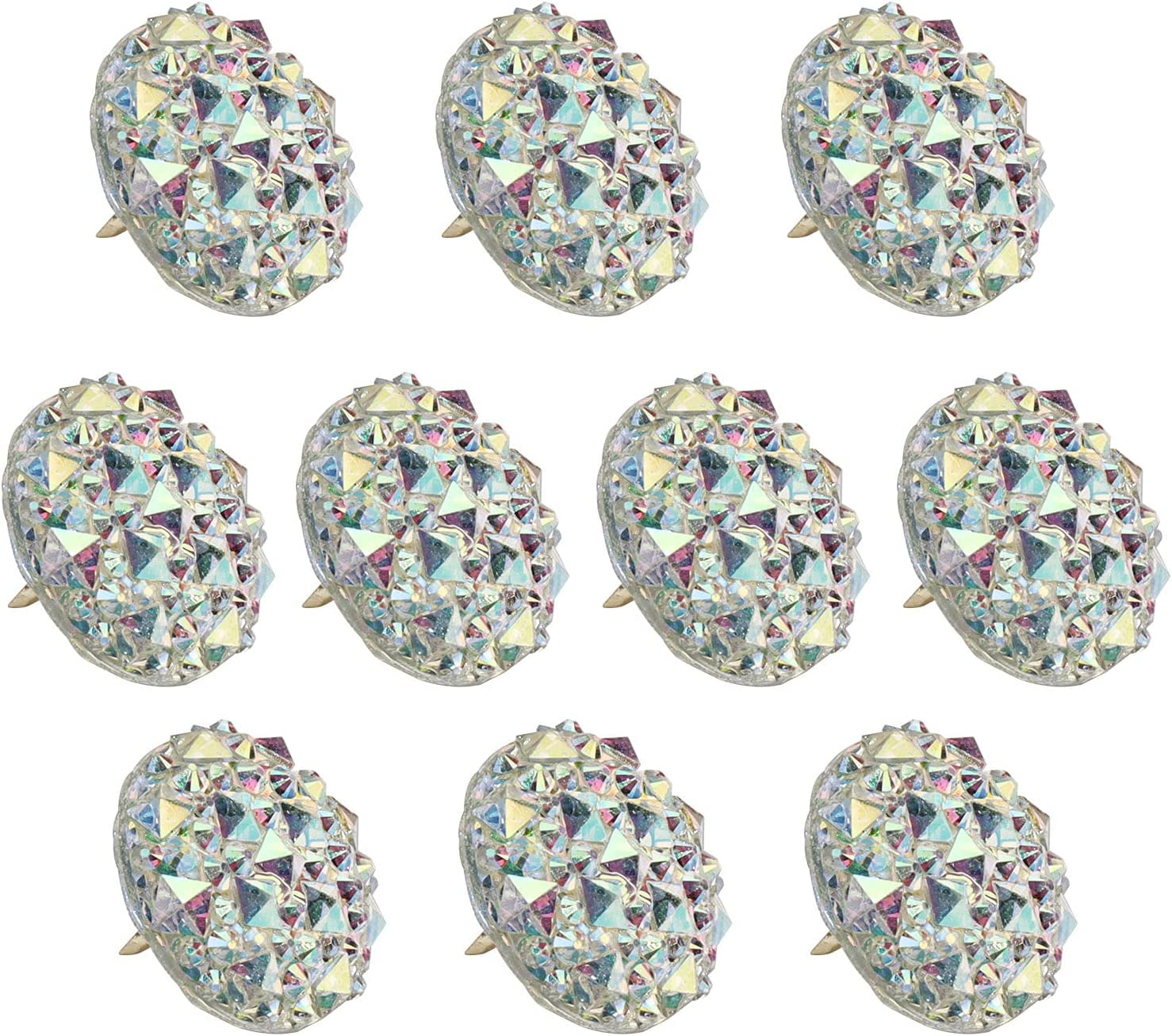 Crystal Thumb Tacks Cute Pseudo-Diamond Push Pins Jewelry for Cork ...