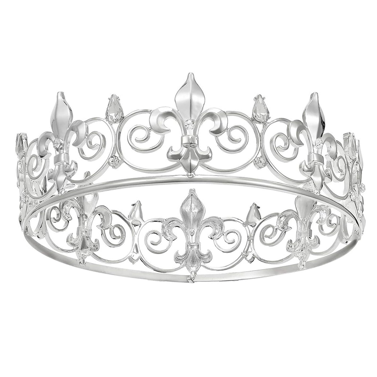 Crystal Tiaras Cosplay Headwear Party Costume Tiaras King Animation ...