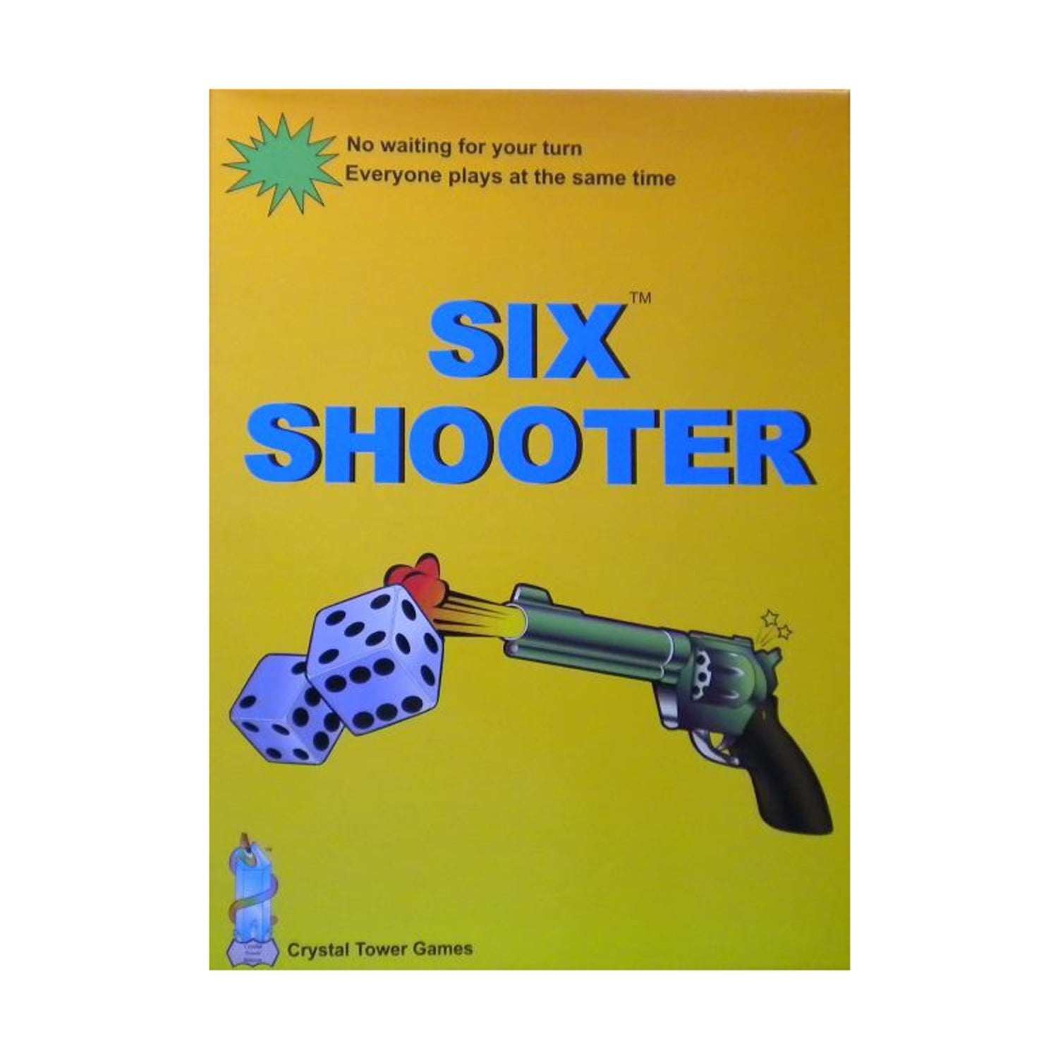 Crystal Tower Games Six Shooter New - Walmart.com