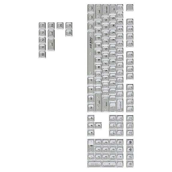 Crystal Translucents Keycap Backlit Keycap 132 Key MDAs Profile ...