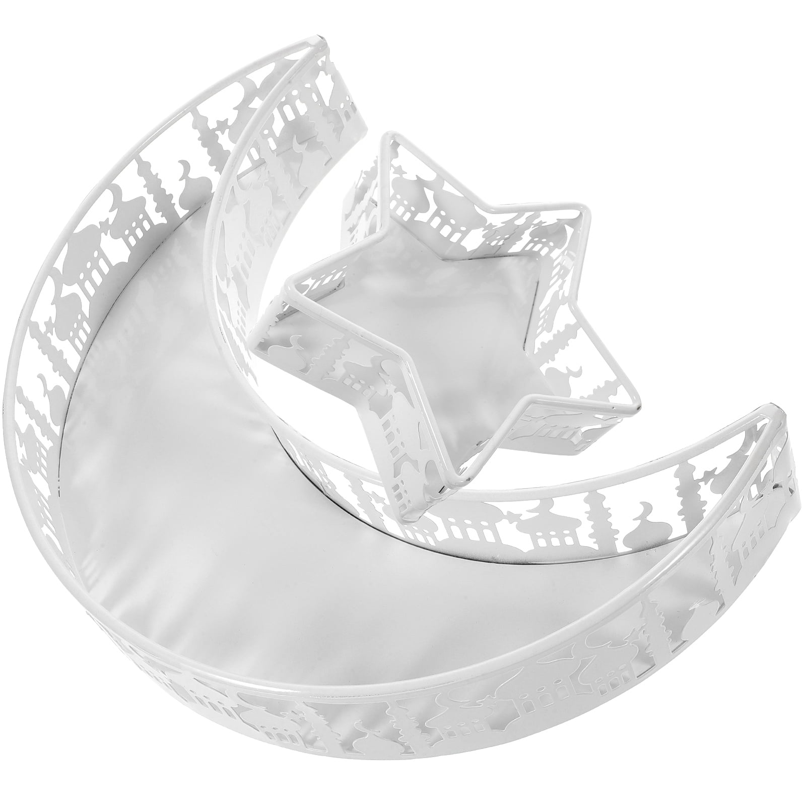 Crystal Tray Candy Food Display Shelf Dried Fruit Container Ramadan ...