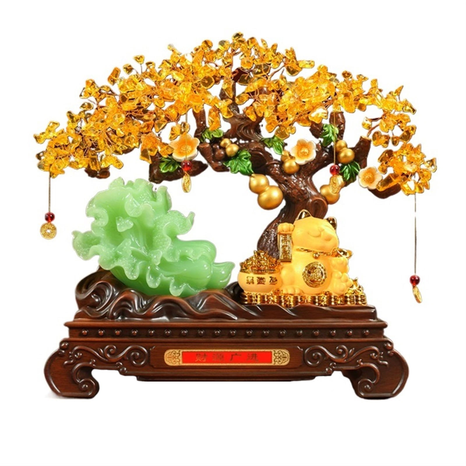 Crystal Tree of Life - Handmade Gemstone Tree, Feng Shui Tree, Crystal ...