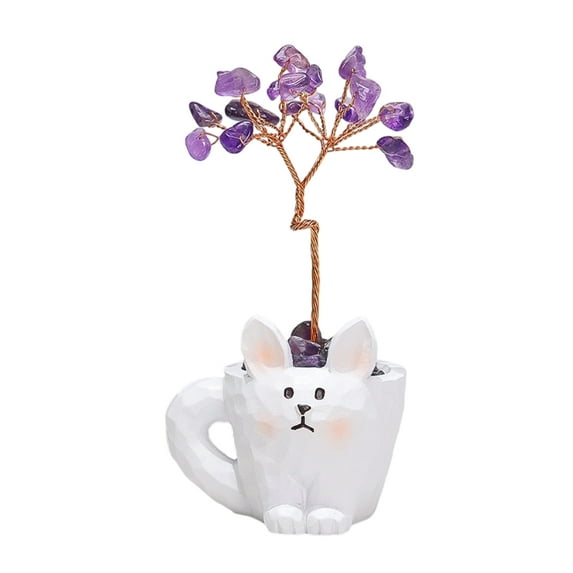 Crystal Tree Money Tree Crystals Tree Feng Shuis Decoration for Home ...