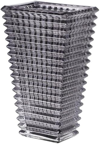 Crystal Vase, Large Crystal Vases for Flowers, Clear Large Flower Vase ...