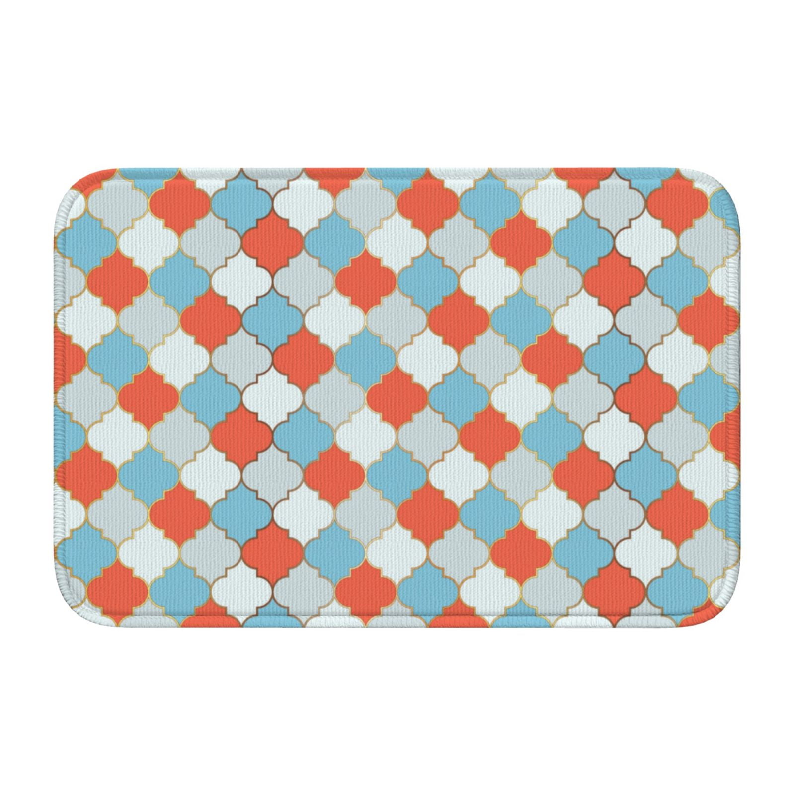 Crystal Velvet Edge-Locked Floor Mat 23.6x15.7in Corrosion-Resistant ...