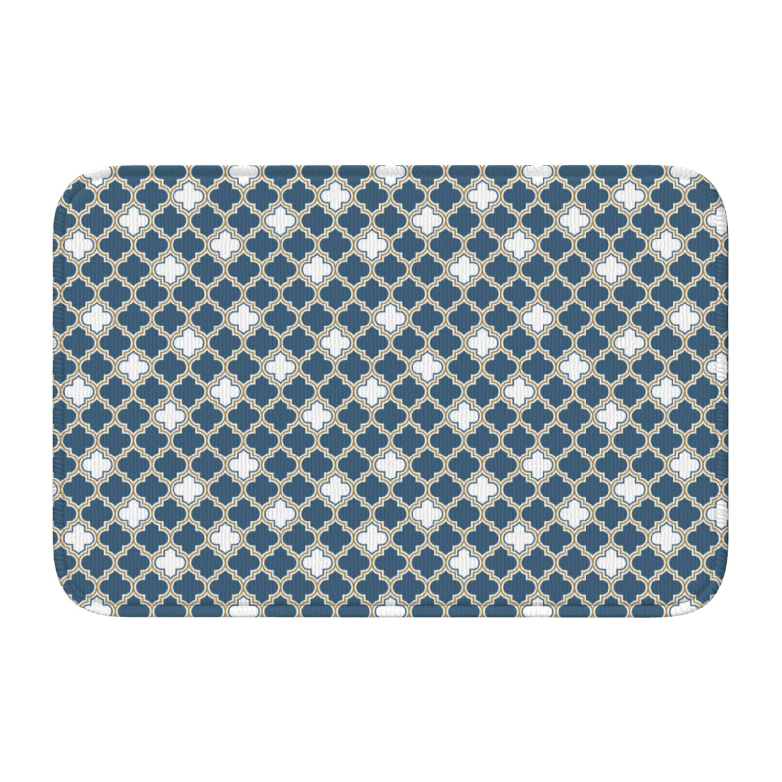 Crystal Velvet Edge-Locked Floor Mat 23.6x15.7in Corrosion-Resistant ...