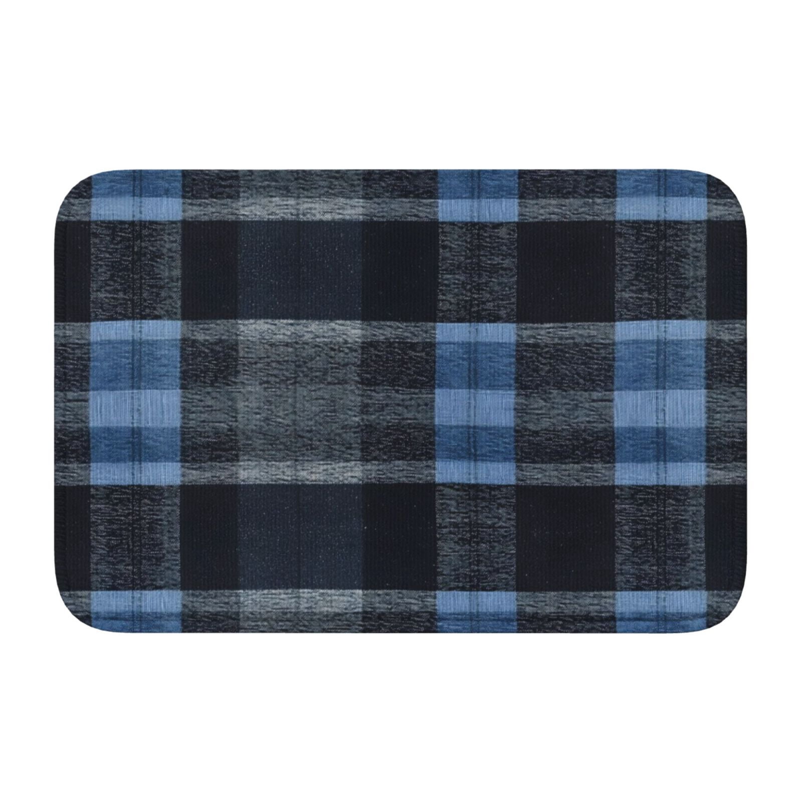 Crystal Velvet Floor Mat 23.6x15.7in Square Lock Edge Easy Cleaning ...