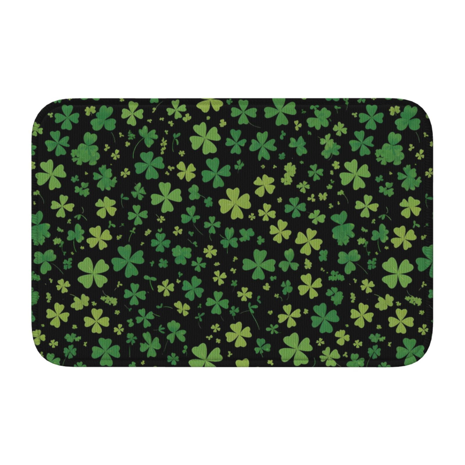 Crystal Velvet Floor Mat 23.6x15.7in Square Lock Edge Easy Cleaning ...