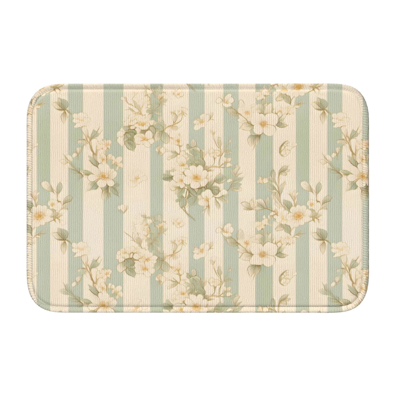 Crystal Velvet Floor Mat 23.6x15.7in Square Lock Edge Easy Cleaning ...
