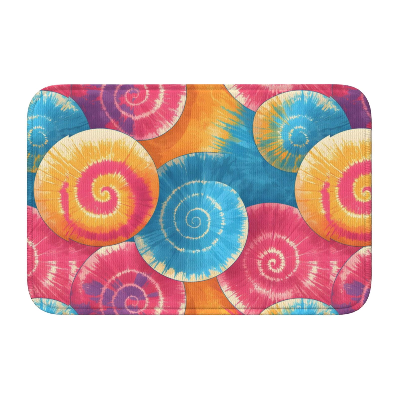Crystal Velvet Floor Mat 23.6x15.7in Square Lock Edge Easy Cleaning ...