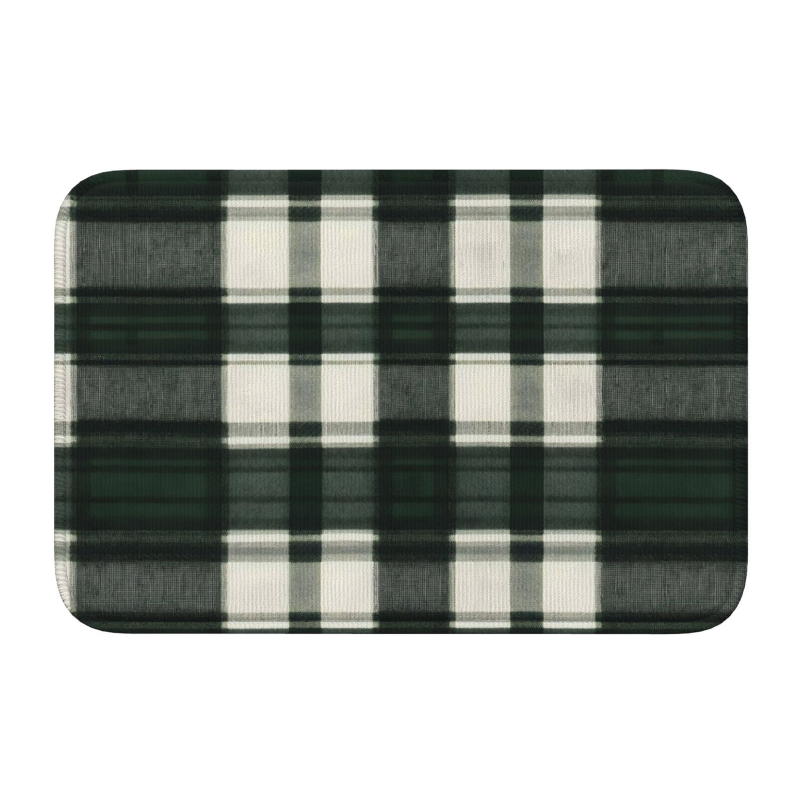 Crystal Velvet Floor Mat 23.6x15.7in Square Lock Edge Easy Cleaning ...