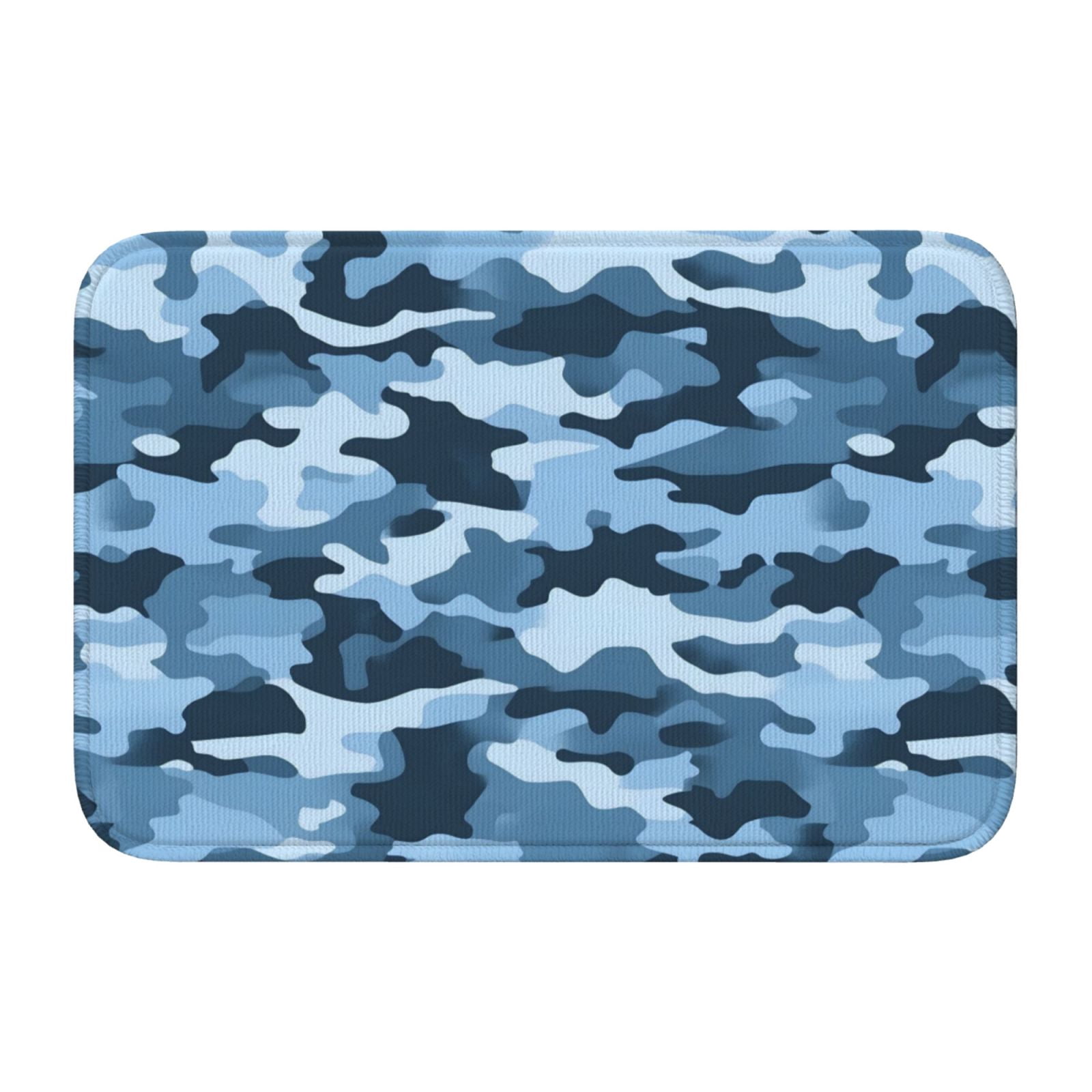 Crystal Velvet Floor Mat 23.6x15.7in Square Lock Edge Easy Cleaning ...