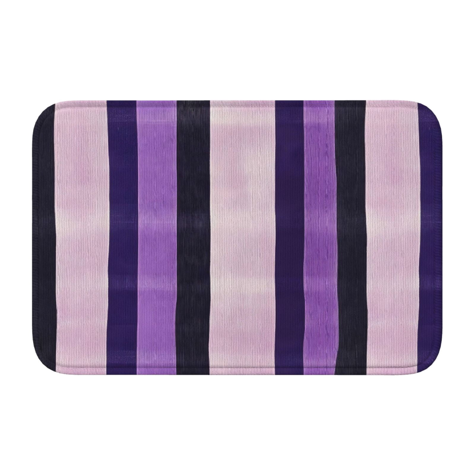 Crystal Velvet Floor Mat 23.6x15.7in Square Lock Edge Easy Cleaning ...