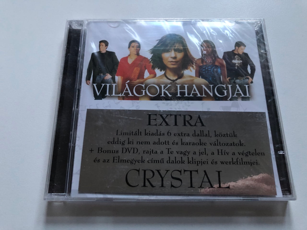 Crystal – Világok Hangjai Extra / Limitalt kiadas 6 extra dallal, koztuk eddig ki nam adott es ...