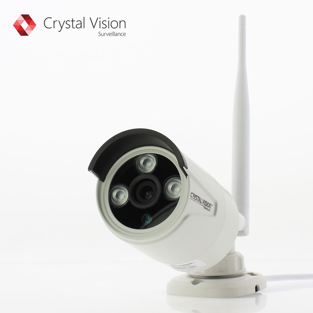 Crystal Vision Security Video CVT-3010W Wireless HD Surveillance Camera ...