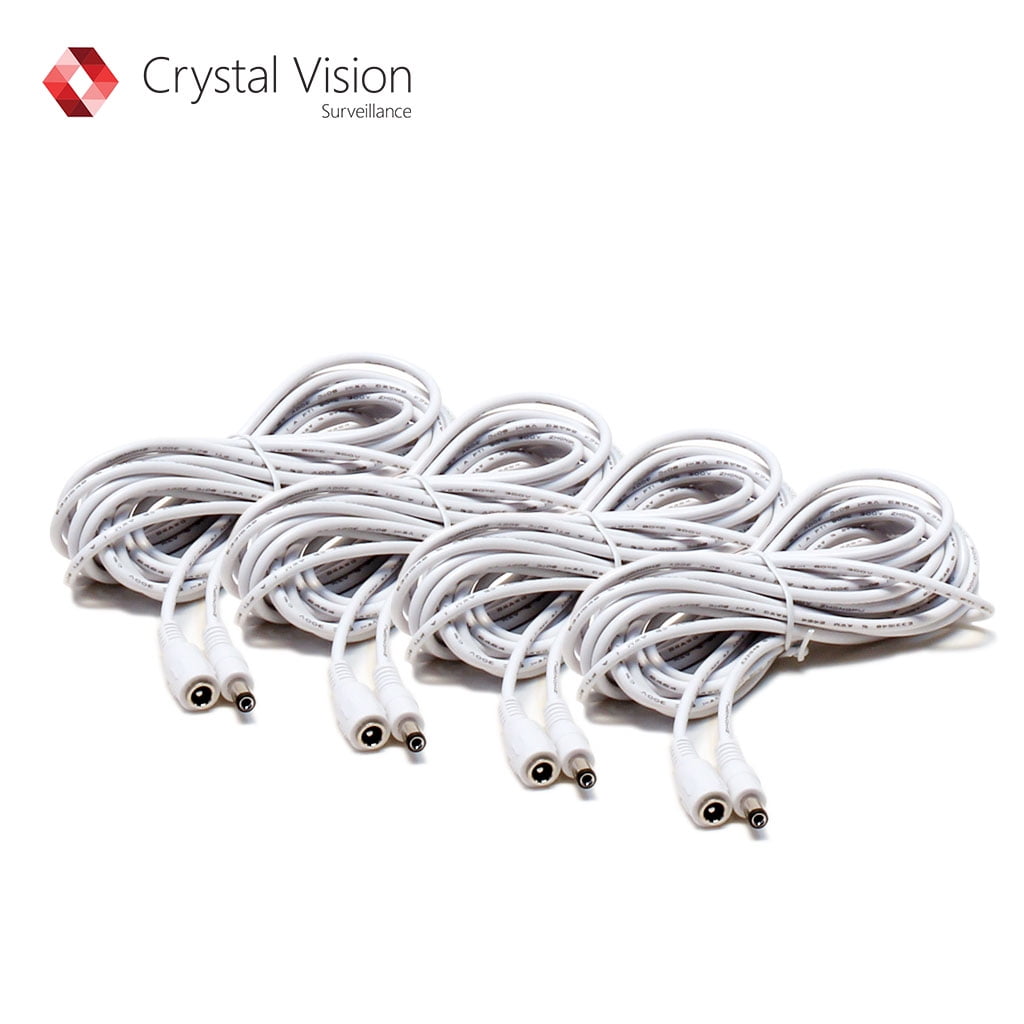 Crystal Vision Premium HD Wireless Security Camera DC Power Extension ...
