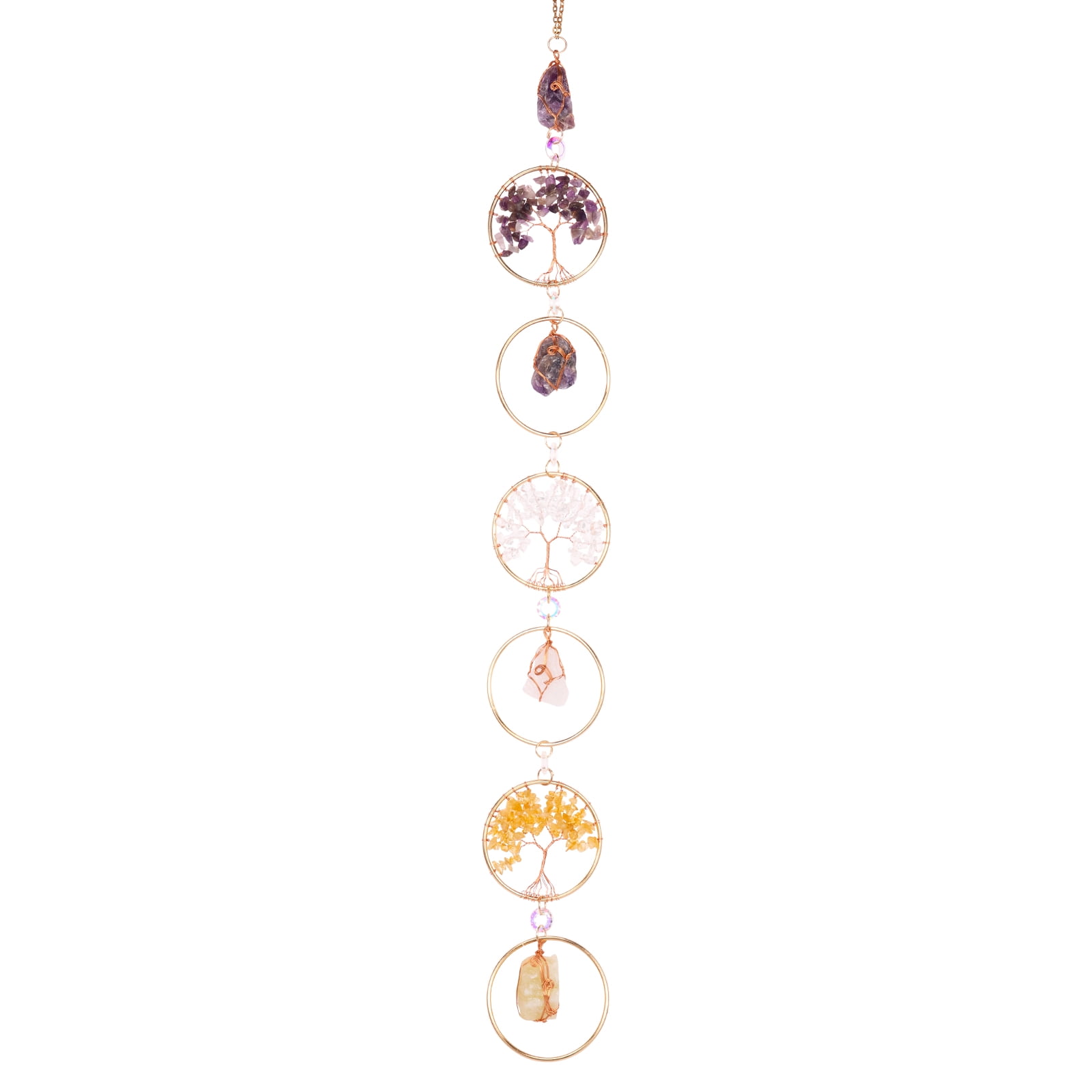 Crystal Wall Pendant Decorative Hanging Crystals Spiritual Gemstone ...
