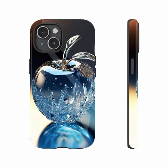 Crystal Waterdrop Apple Phone Case for All Users – Luxury Shiny Design ...