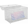 Crystal Wedding Card Box with Heart Lock, Money Card Display Box ...