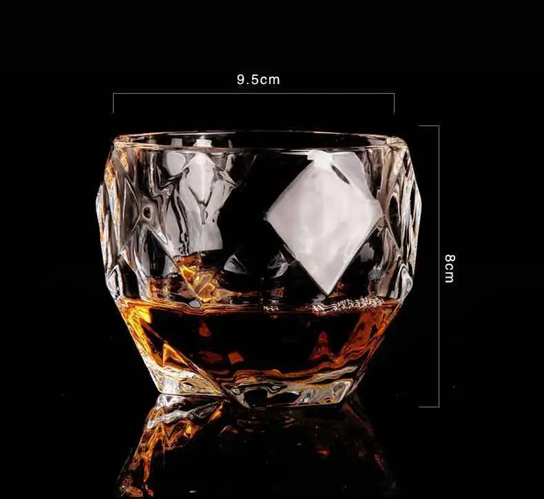 Crystal Whiskey Cup Home Bar Beer Water&Party Hotel Wedding Glasses ...