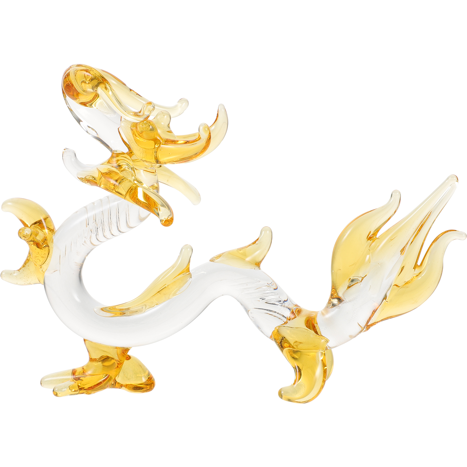 Crystal Zodiac Dragon Figurine Crystal Dragon Statue Chinese Dragon ...