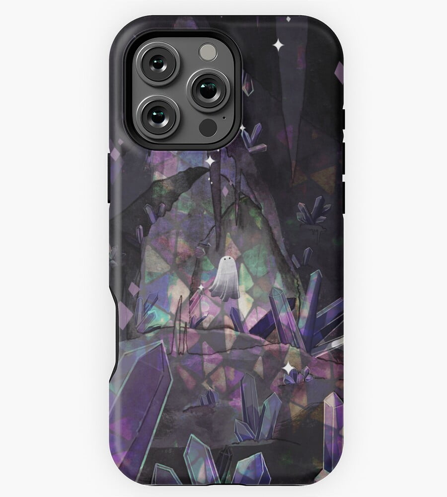 Crystal cave alt fantasy art GA3886 Phone Case for iPhone 11 to 17 Pro ...