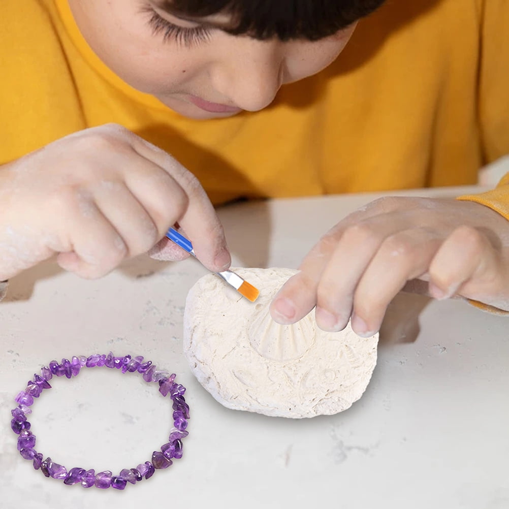 Crystal tone Dig Kit for Kids Mining Kit for DIY Bracelet Making ...