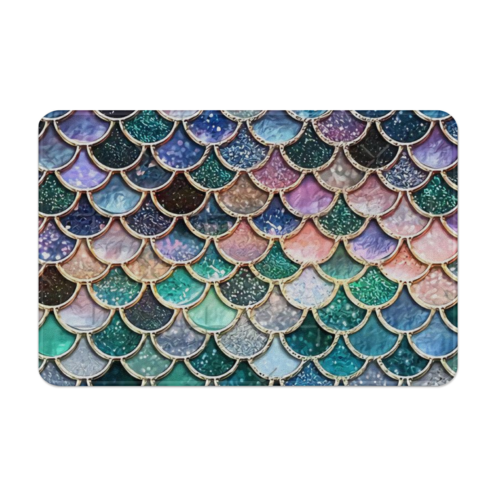 Crystal velvet anti-slip floor mat - Walmart.com