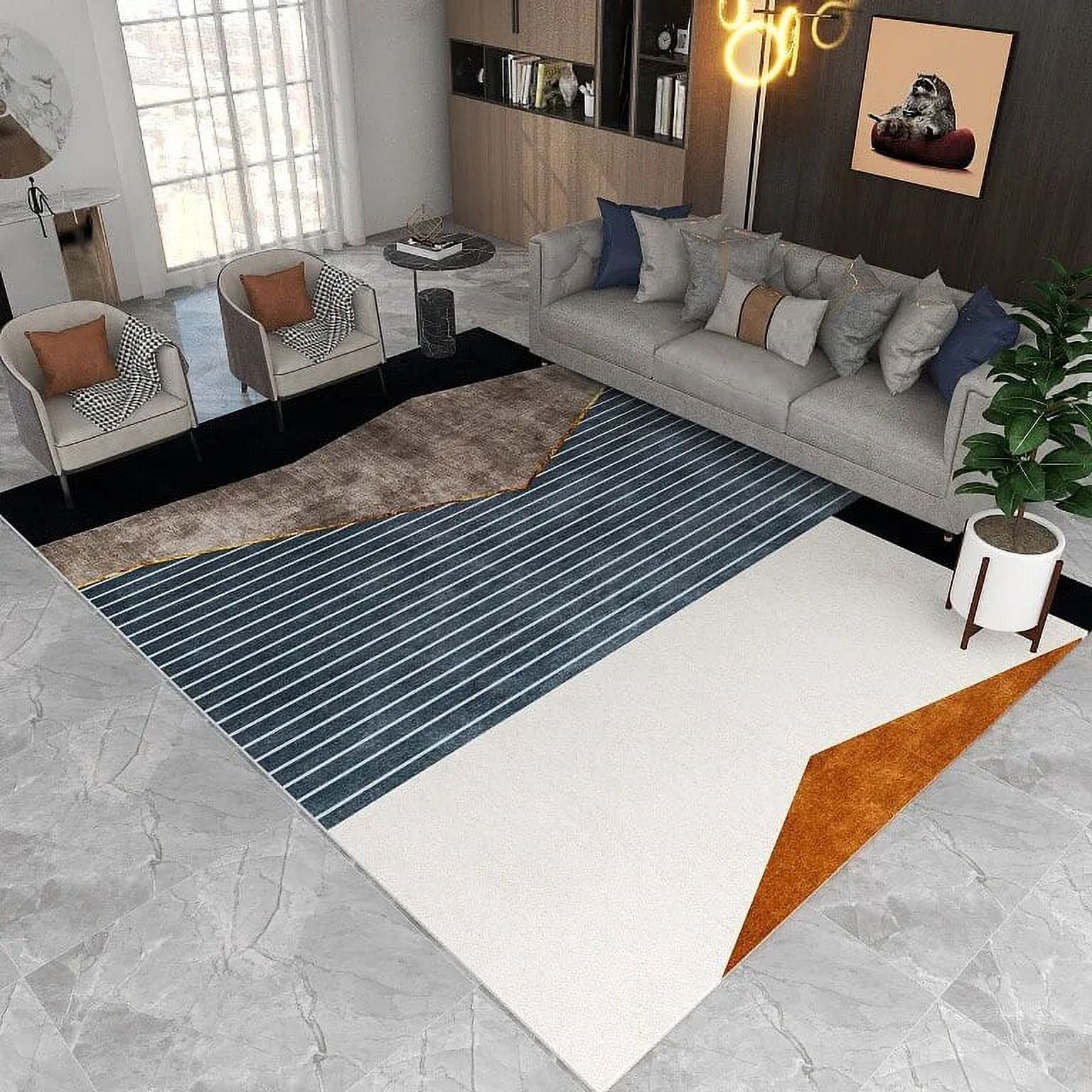 Crystal velvet carpet Nordic living room sofa coffee table carpet Home ...