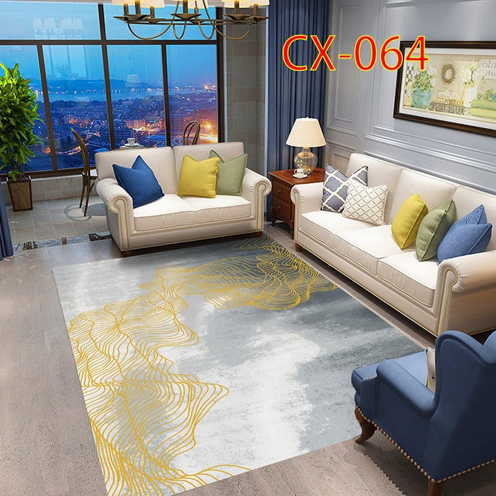 Crystal velvet carpets for living room bedroom Area Rugs home decor big ...