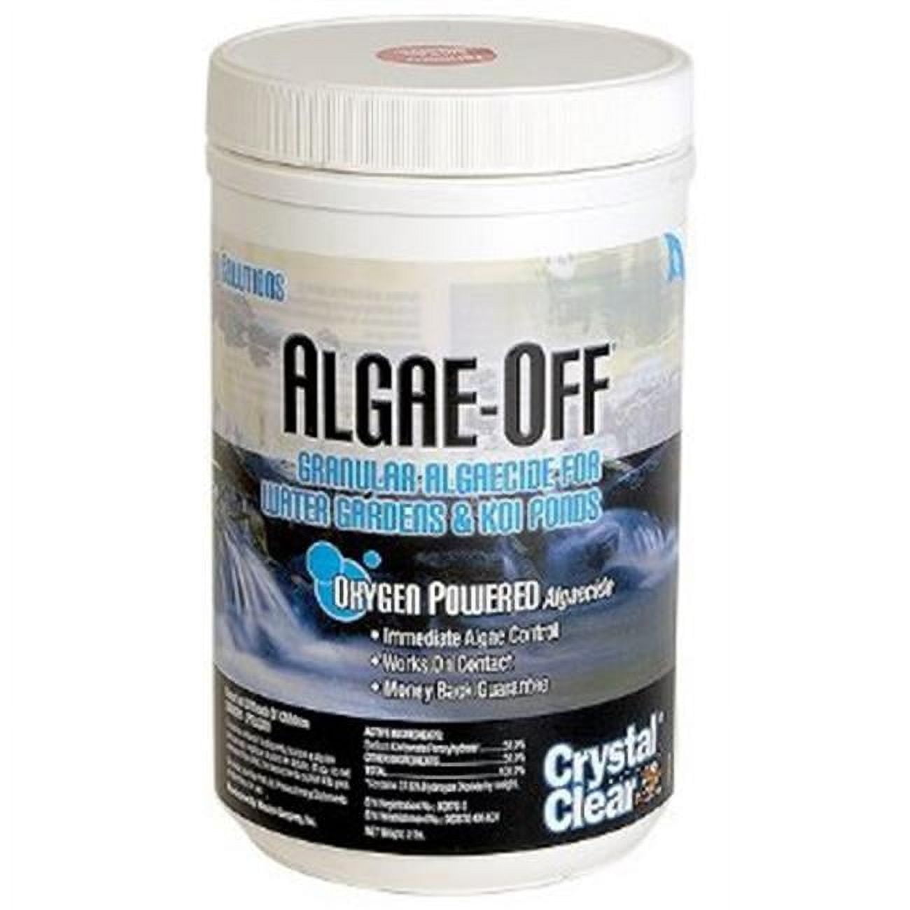 CrystalClear AlgaeOff - Pond Algae Remover & Water Treatment - 2.5 ...