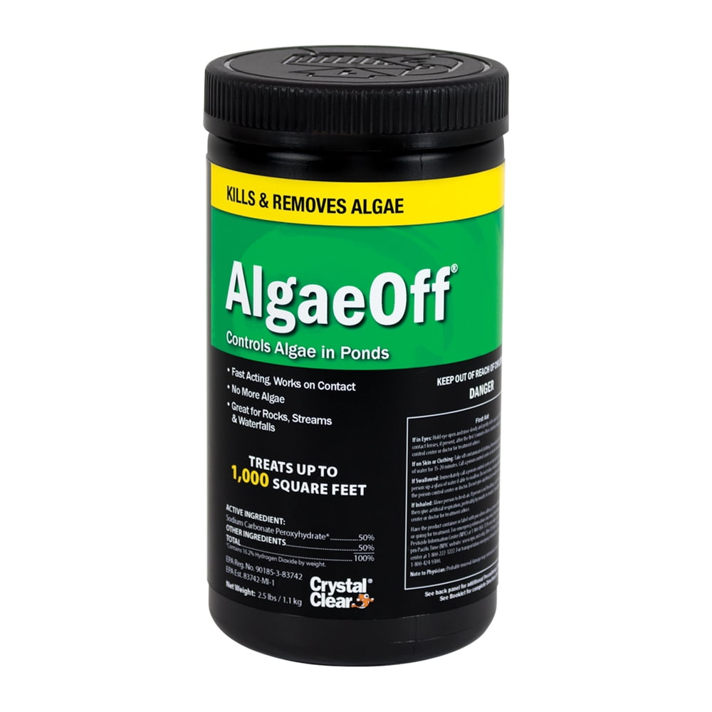 CrystalClear AlgaeOff - String Algae Remover - 2.5 pounds Treats Up to ...