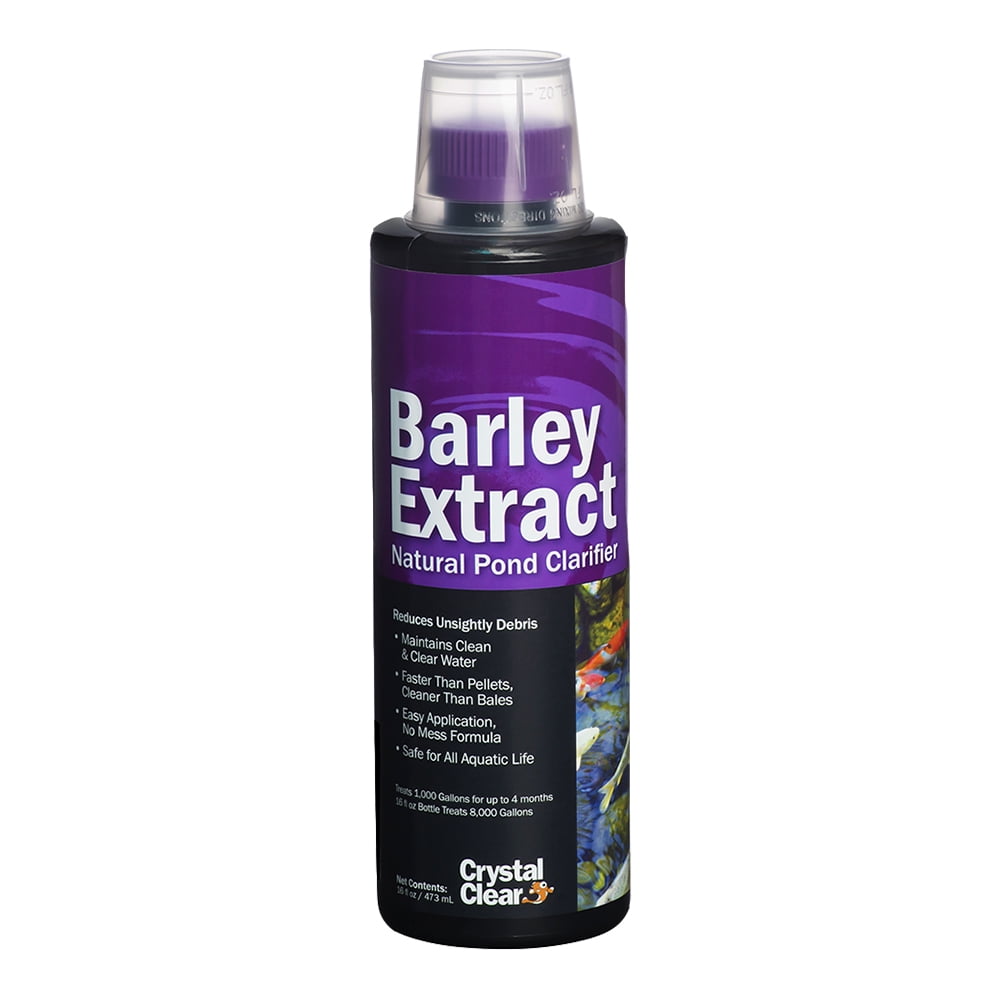 CrystalClear Barley Extract Concentrate - Natural Liquid Pond Clarifier ...