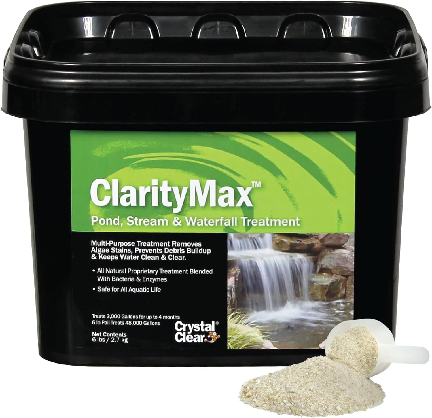 CrystalClear ClarityMax, All-in-One Pond Clarifier Treatment, All ...