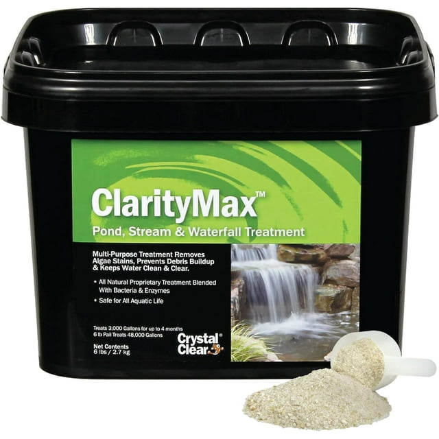 CrystalClear ClarityMax, All-in-One Pond Clarifier Treatment, All ...