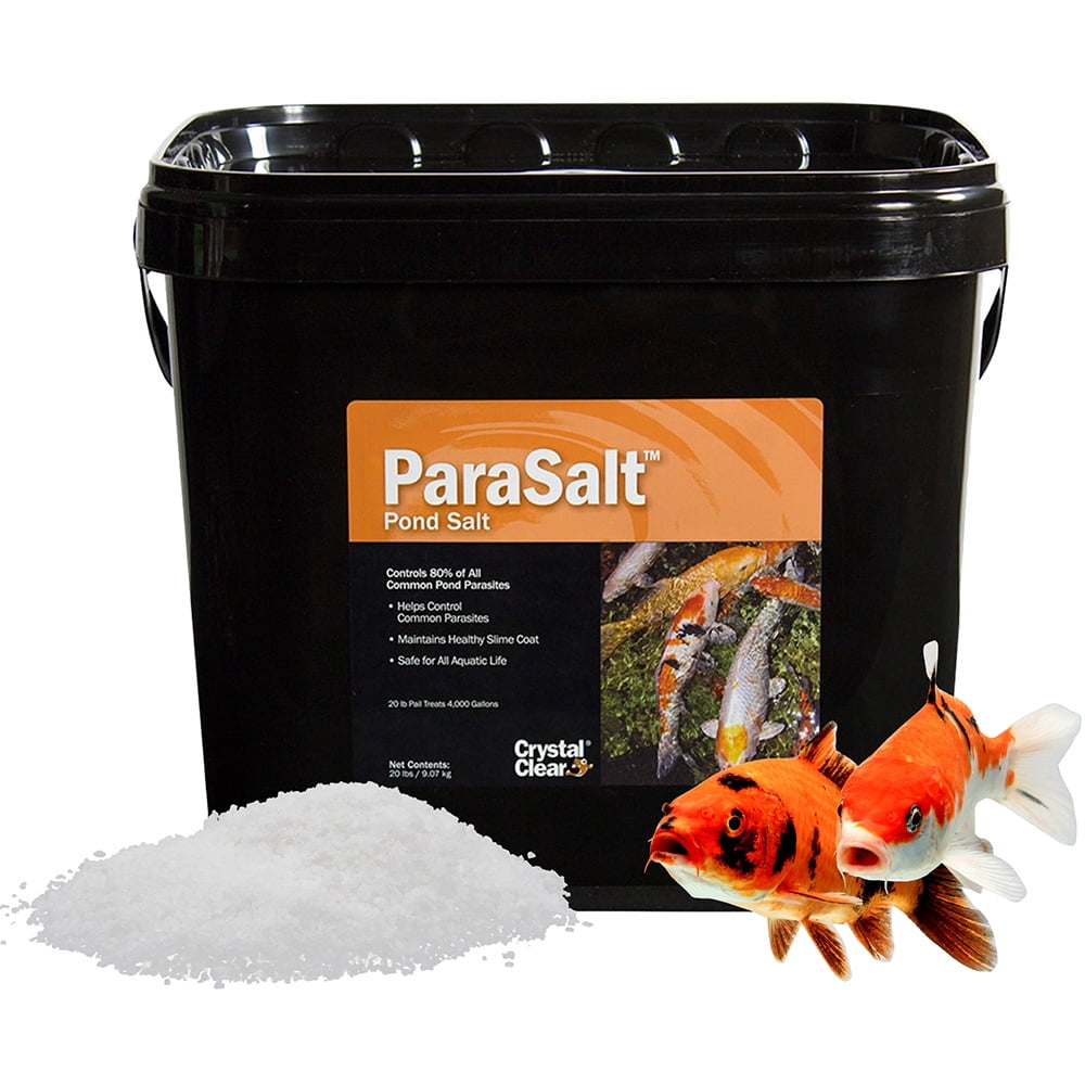 CrystalClear ParaSalt Outdoor Pond & Water Garden Rock Salt Crystals ...