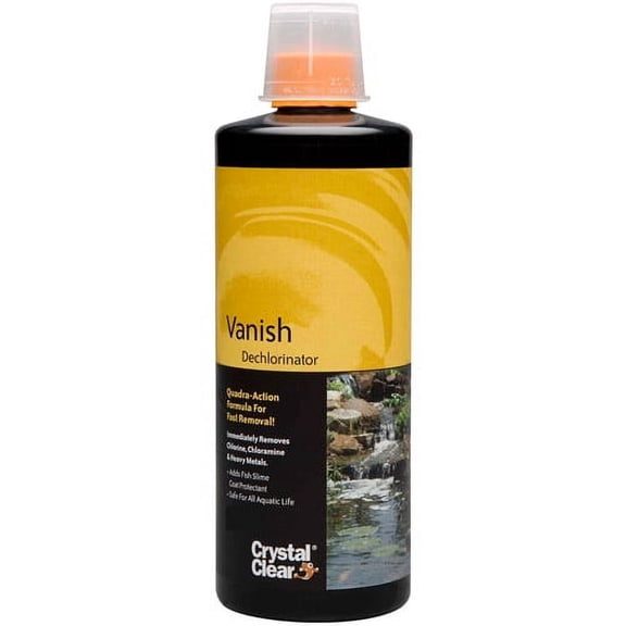 CrystalClear 32oz Vanish Plus Liquid Dechlorinator - Walmart.com