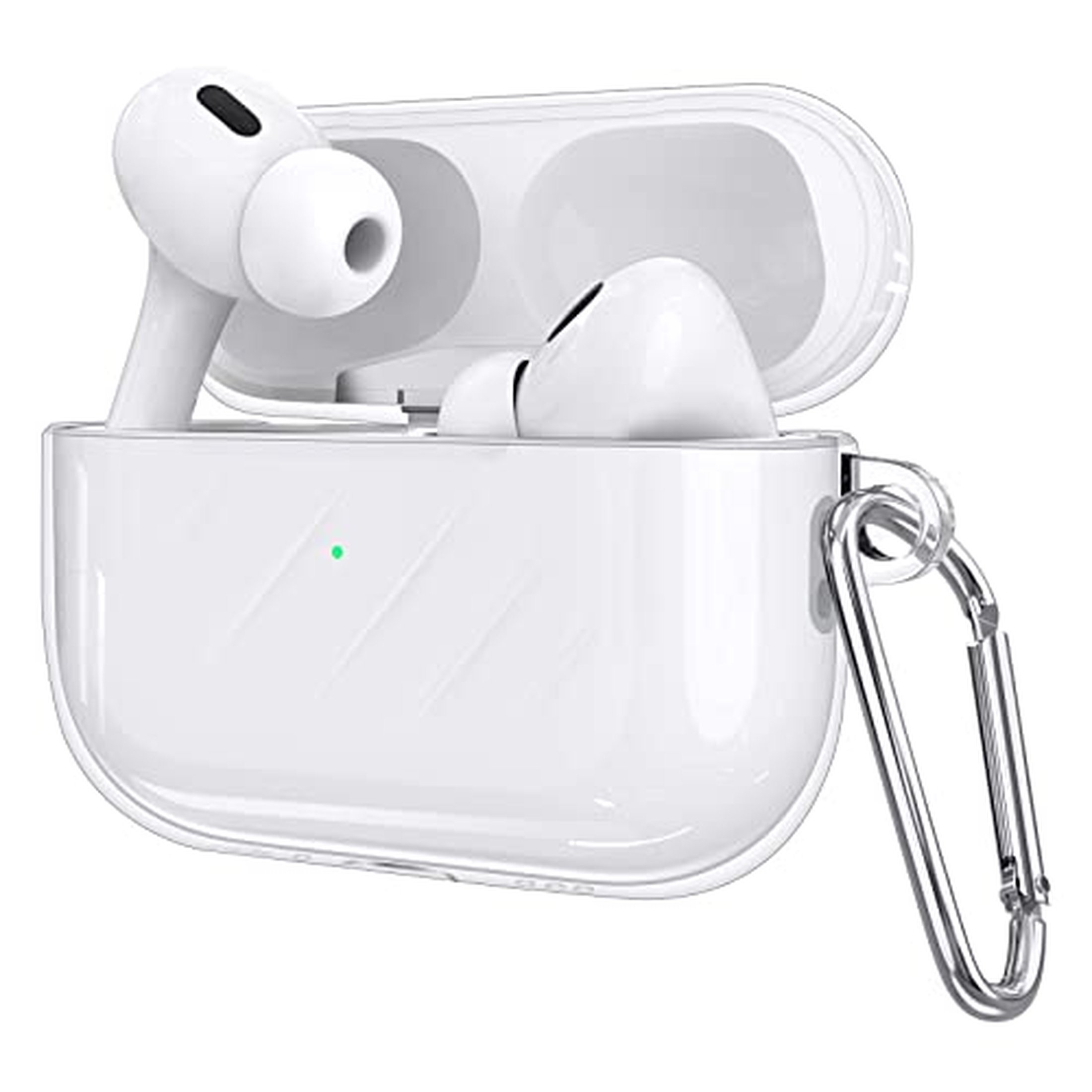 CrystalGuard Clear Case for AirPods Pro 2nd Gen with Wireless Charging ...