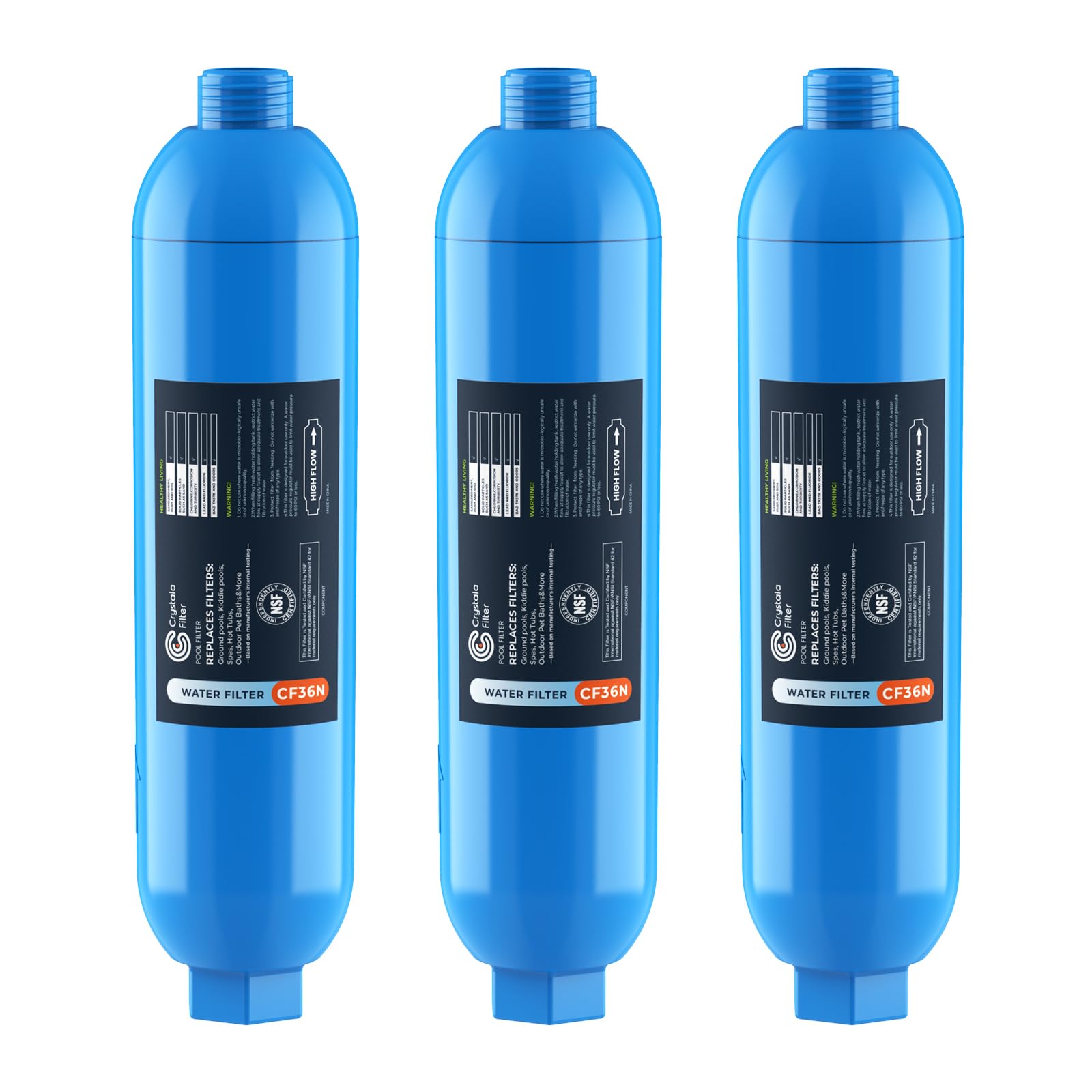 Crystala Garden Hose End Pre-Filter for Swimming Pool, Hot Tubs, Spa ...