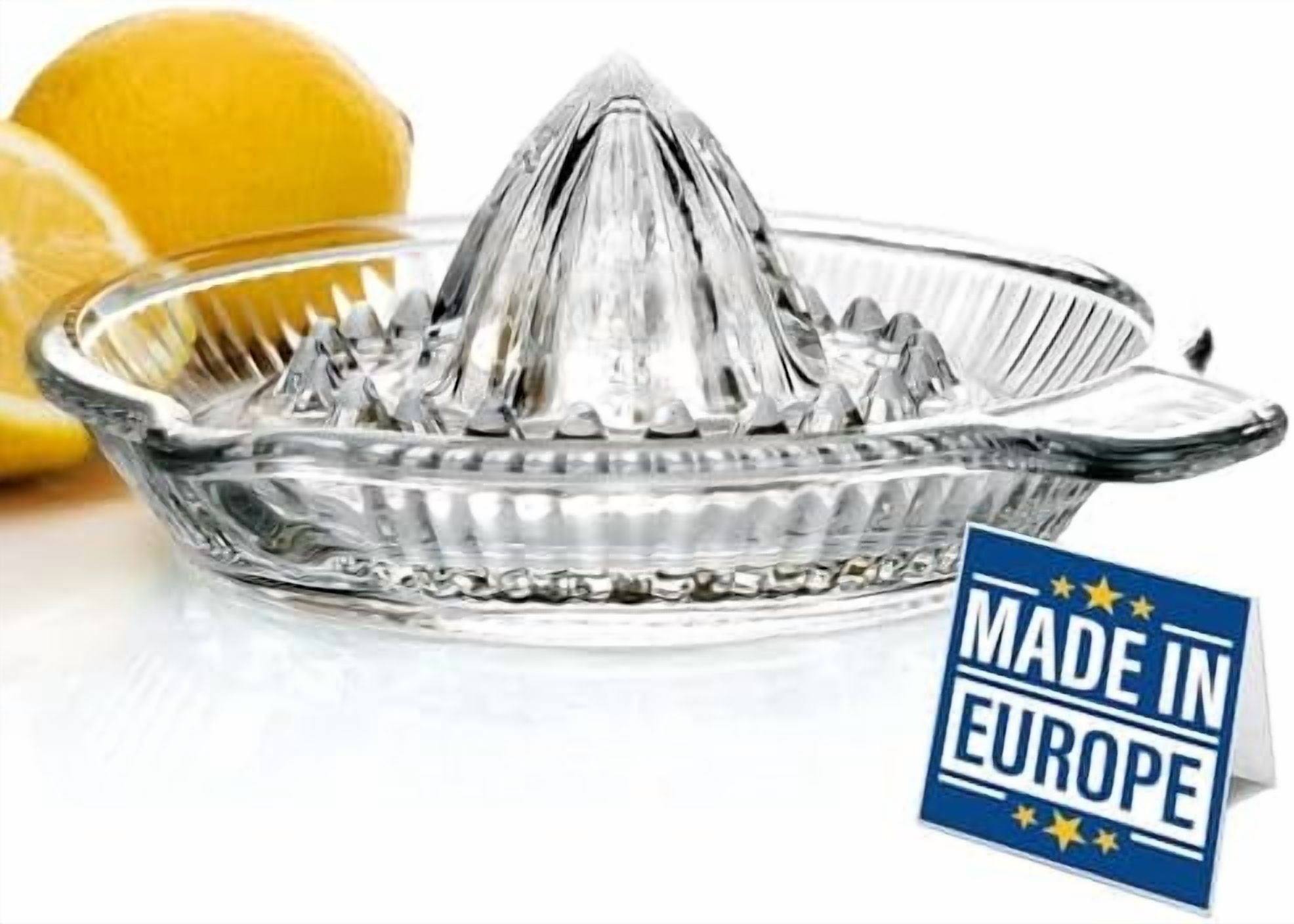 Crystalia Lemon Squeezer, Small Citrus Juicer, Extractor Manual Hand ...