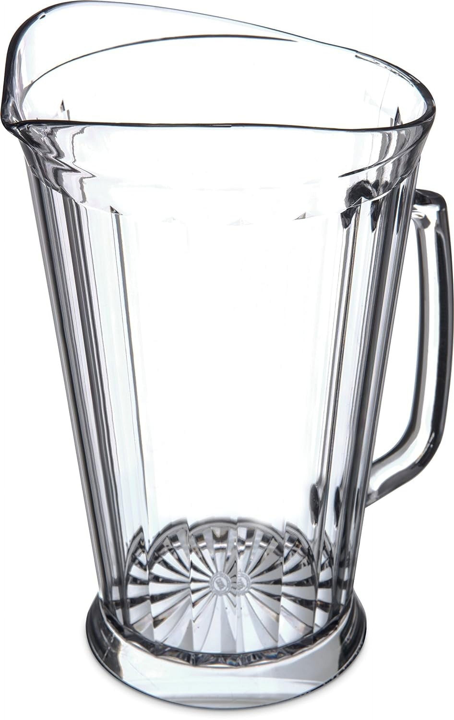 Crystalite Tall Pitcher Rounded Pitcher for Restaurants, Catering ...