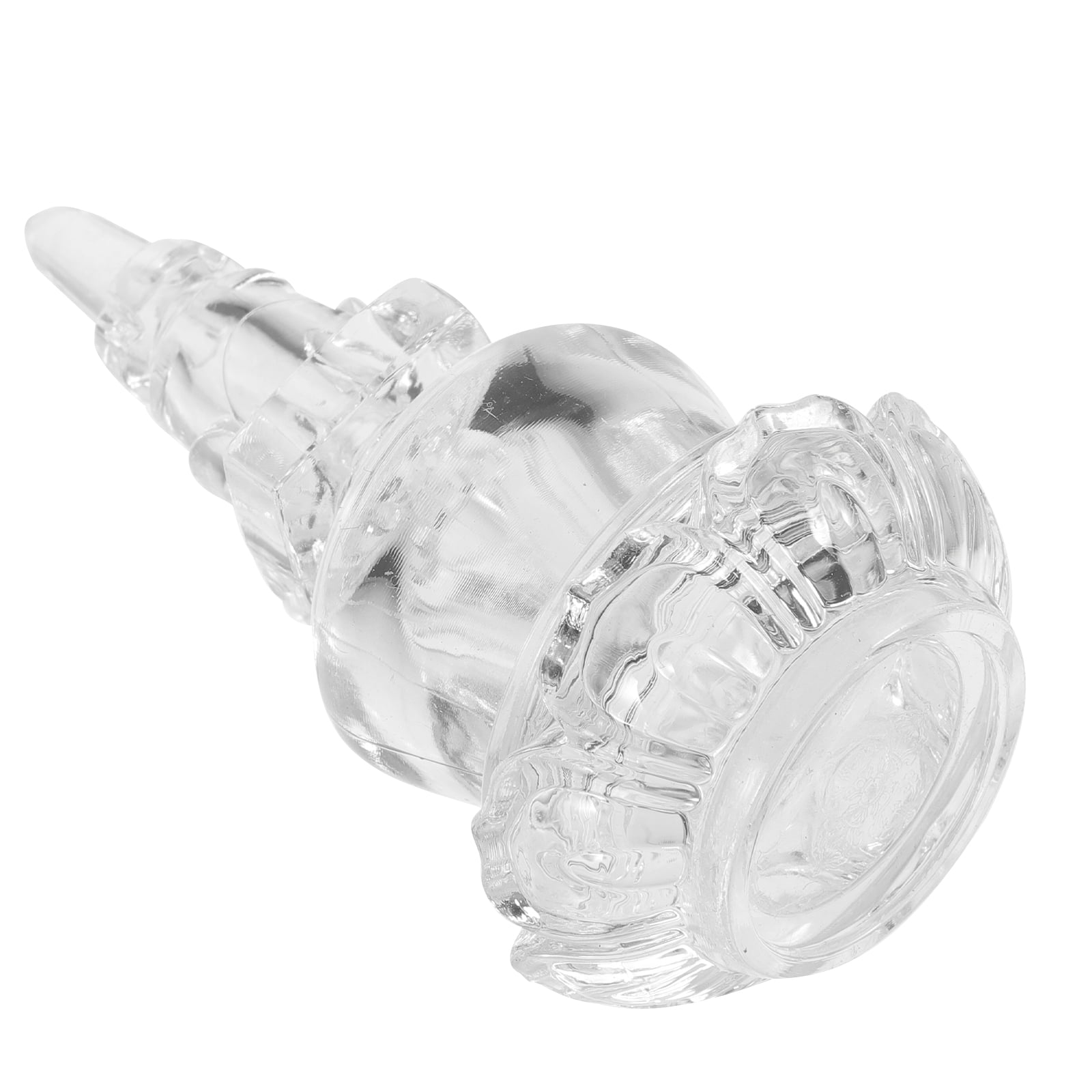 Crystals Decor Decorative Crystal Pagoda Statue Office 9x4.5cm ...