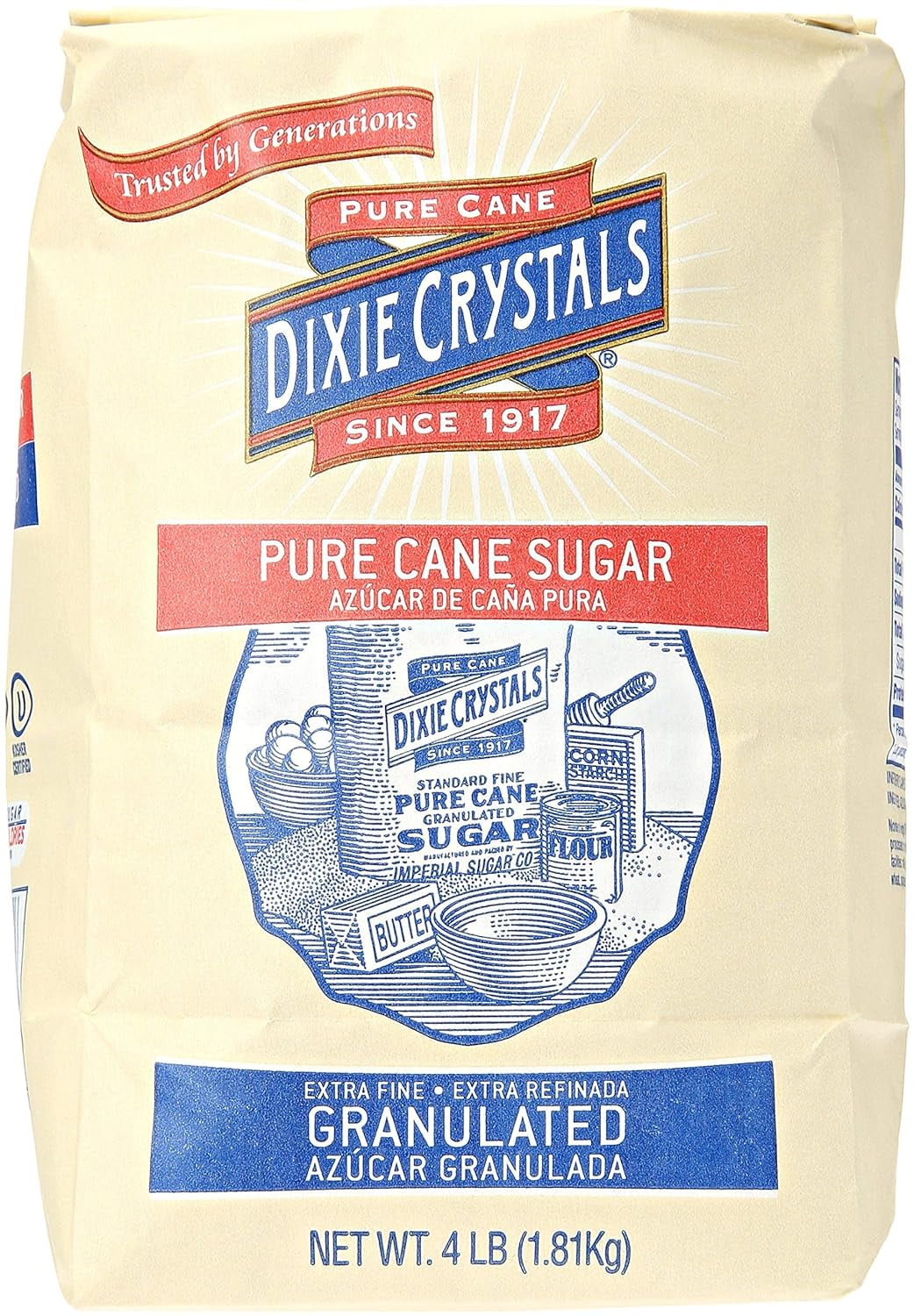 Crystals Pure Cane , 4 lb - SET OF 3 - Walmart.com