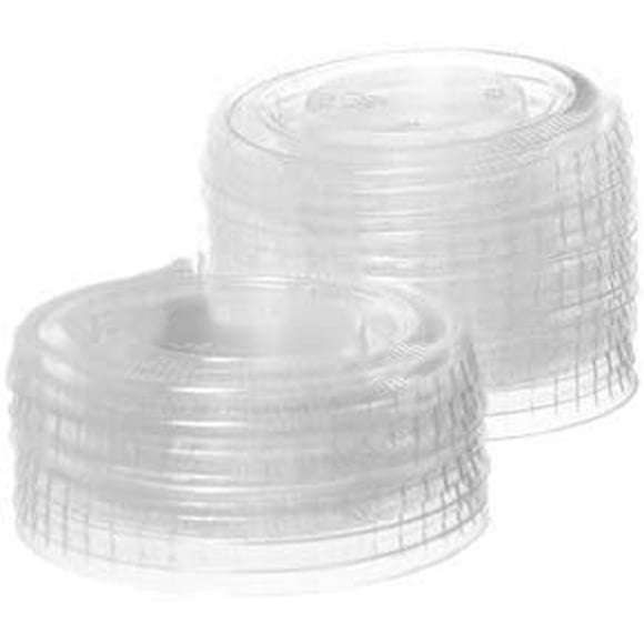Plastic Disposable Portion Cups Lids