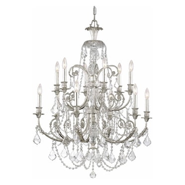 Crystorama Lighting - Six Light Chandelier - Regis - Six Light ...